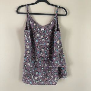 CAbi | Tops | Cabi Crochet Floral Scrollwork Lavender Cami S | Poshmark